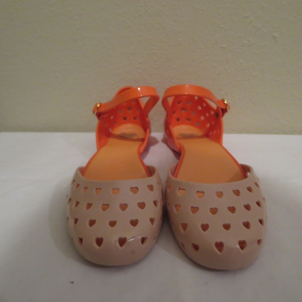 Melissa Shoes Milkshake Jelly Heart Cutout Sandals - Gem